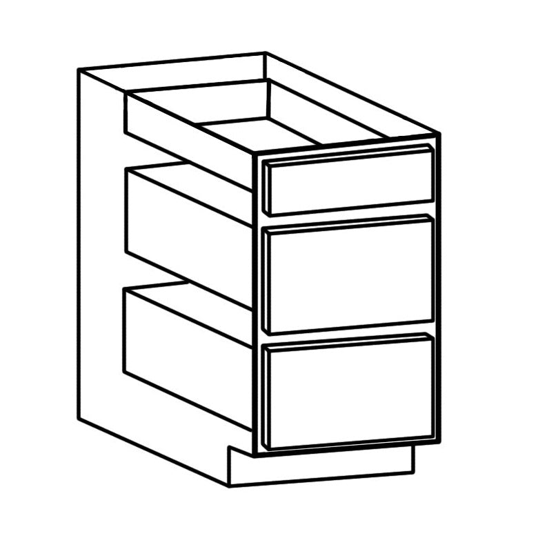 White Shaker Kitchen Cabinet Solid Wood, Base Cabinet 3DB36, 36"x35"
