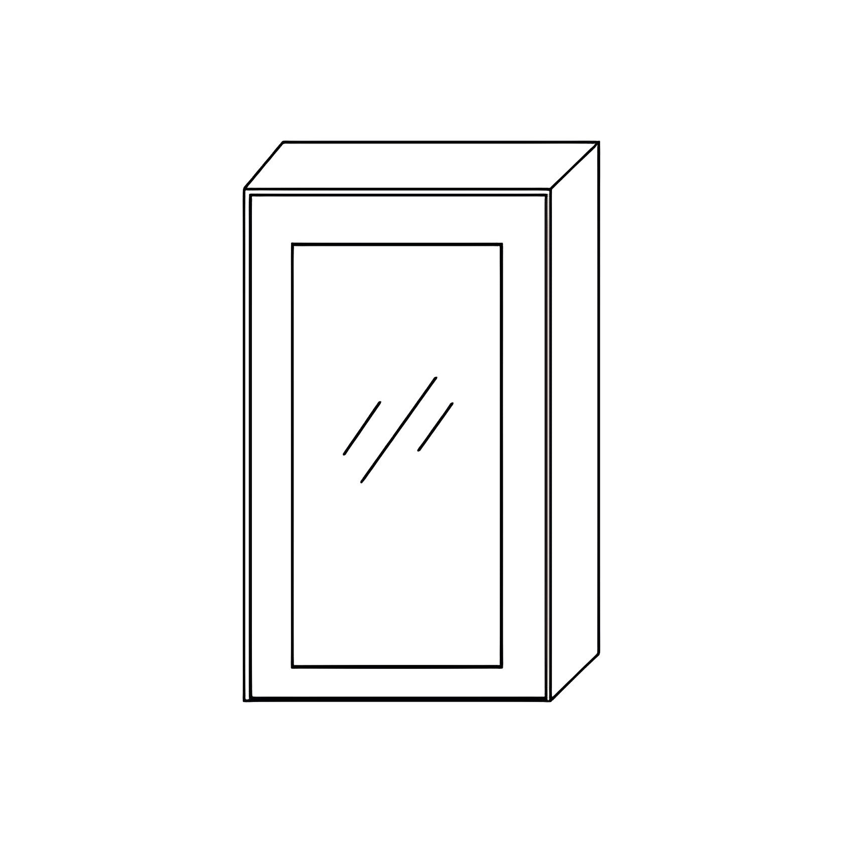 MDF Painted Grey Shaker Wall Kitchen Cabinets | Modern Style